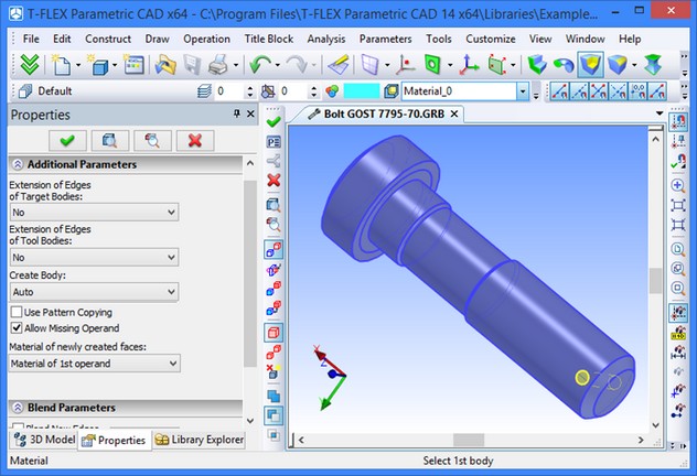 Service Commands and Tools > Creating Libraries of Parametric Elements